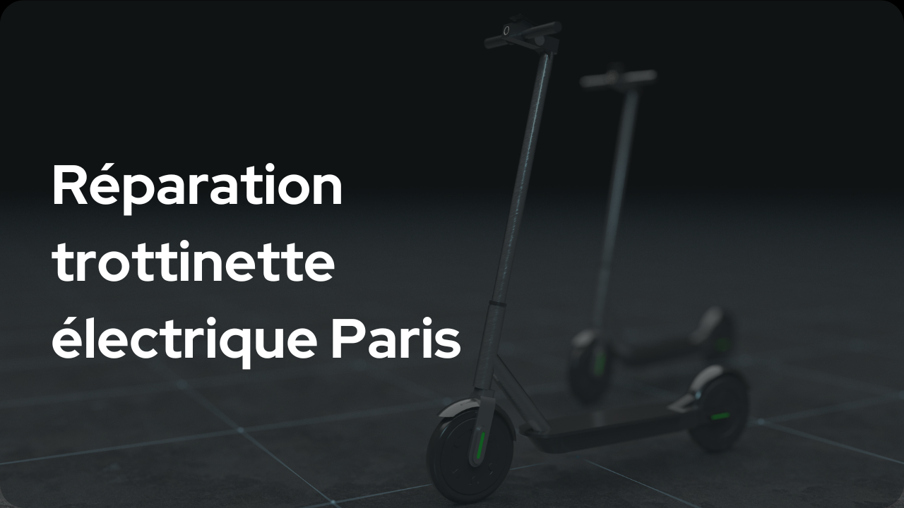 Réparation Trottinette Électrique Réparation en 20 minutes - Trotti ...